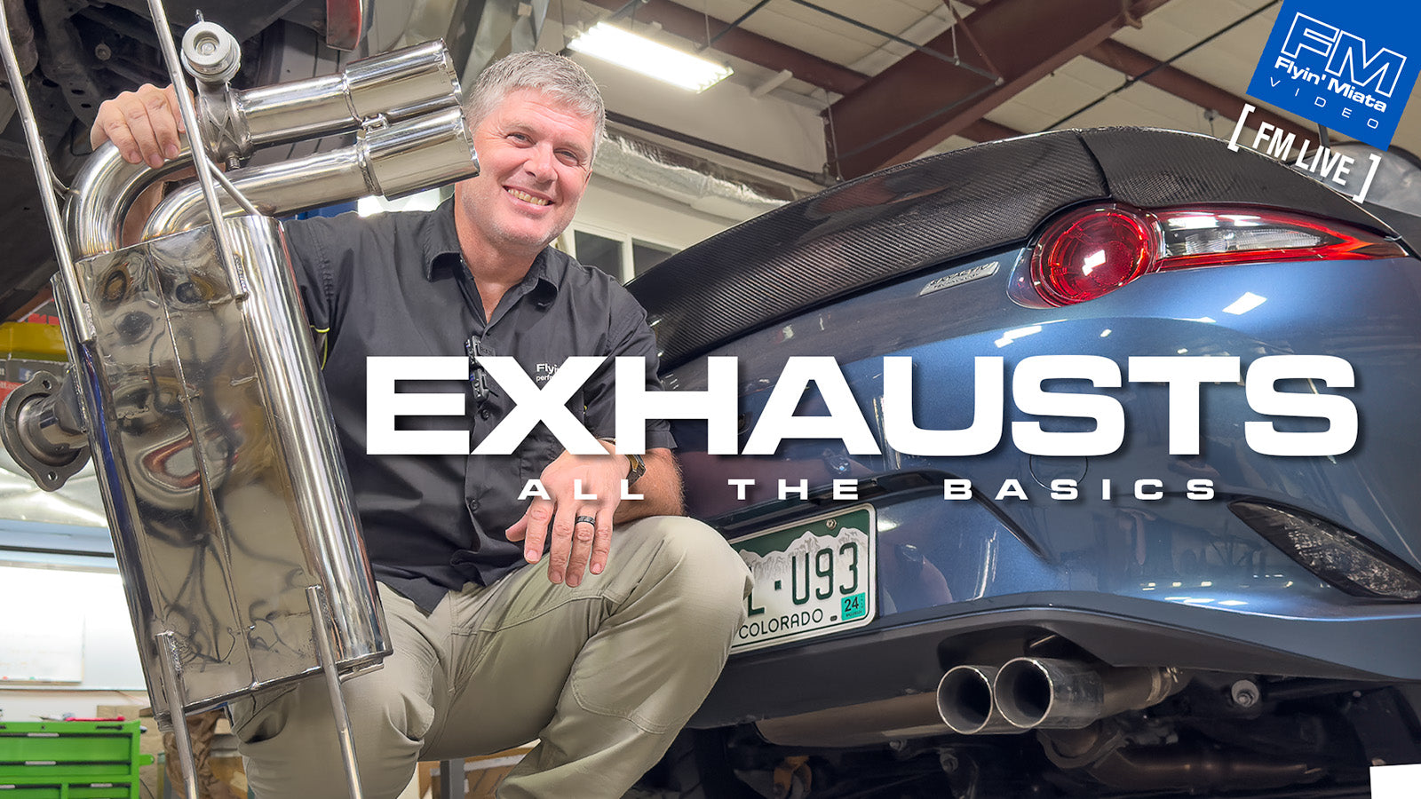 EXHAUSTS! All the basics with Keith Tanner - 4K - FM Live 10-10-24 ...