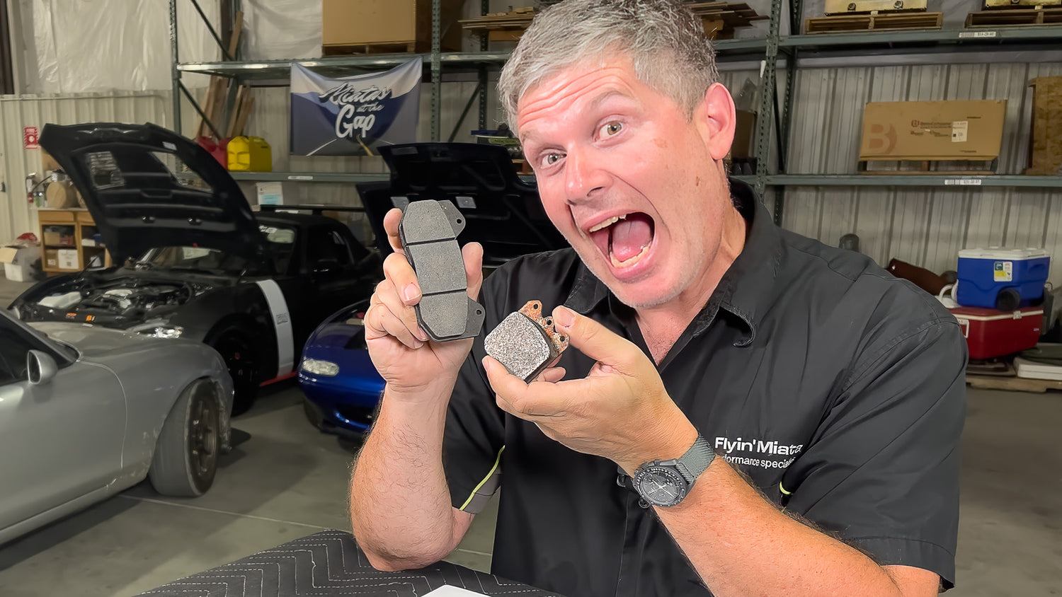 Brake Pad Tech with Keith Tanner (FM Live) – Flyin' Miata
