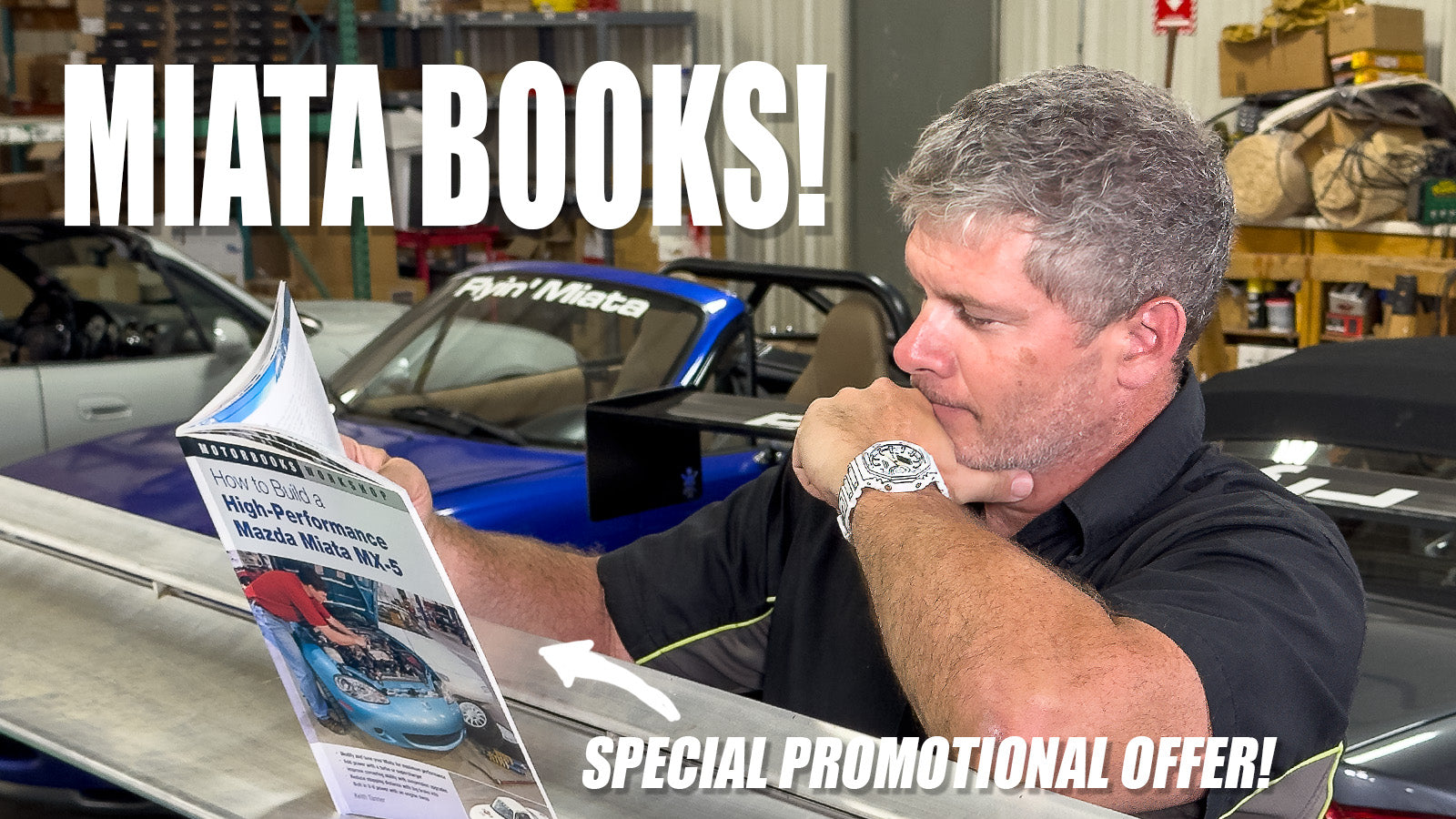 Special Offer on Miata Books by Keith Tanner! - FM Live 6-20-24 – Flyin' Miata
