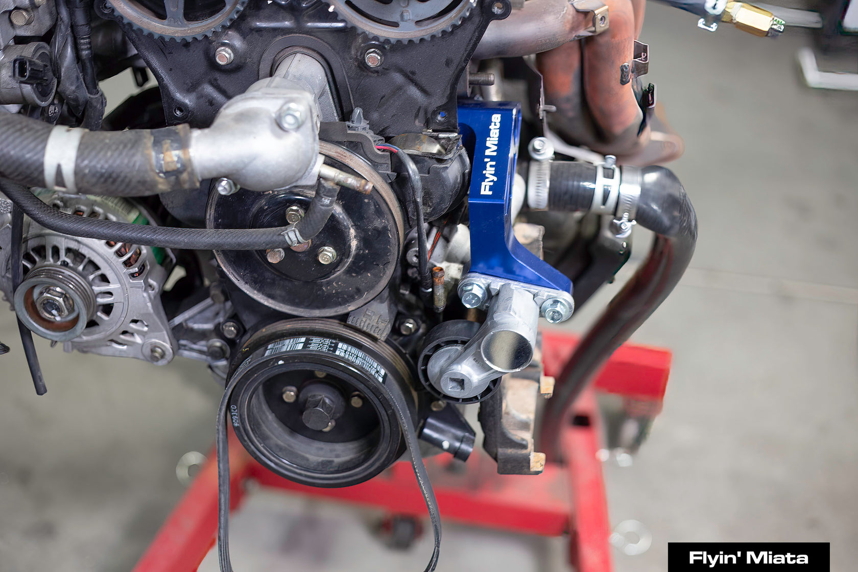 Power steering pump delete kit NA/NB – Flyin' Miata