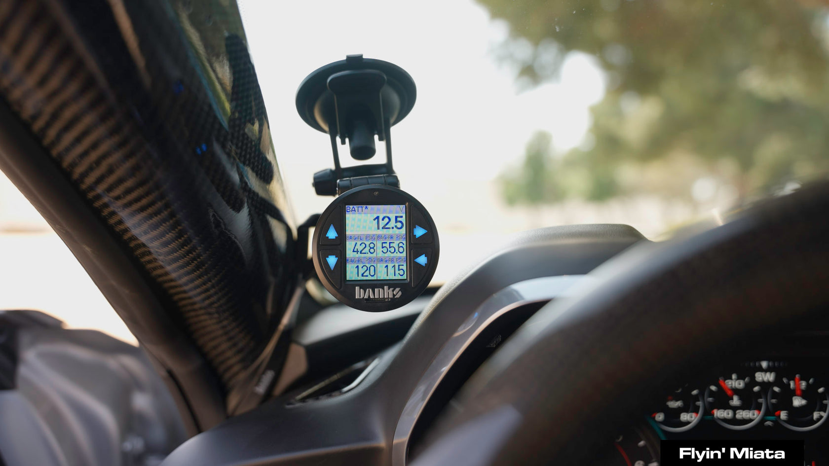 Banks iDash Gauge – Flyin' Miata