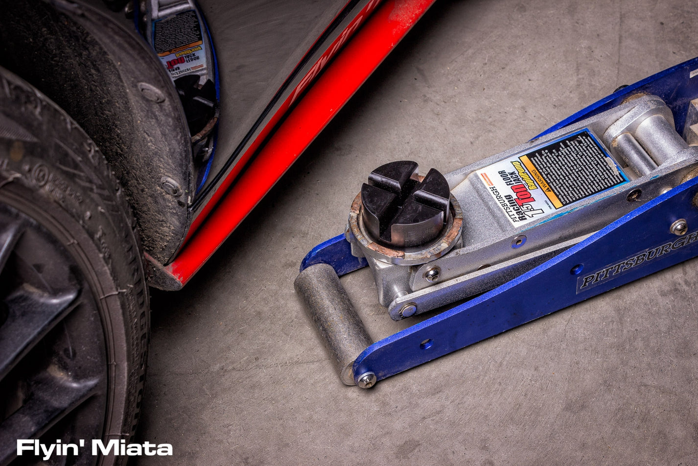 Make it easier to lift your Miata without damage! The second generation ...
