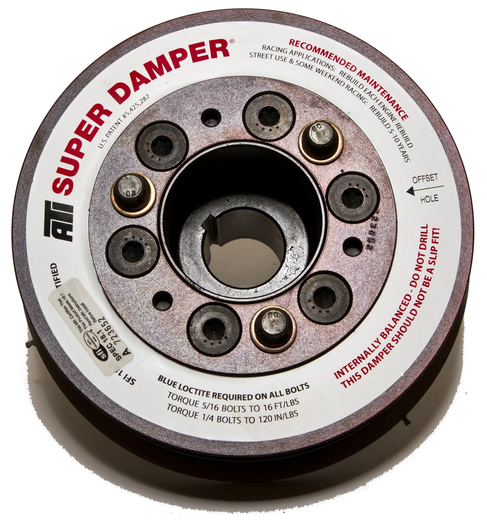 Keep your bearings and oil pump happy with this Super Damper. – Flyin ...