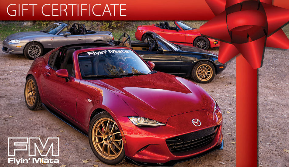 Flyin' Miata gift card